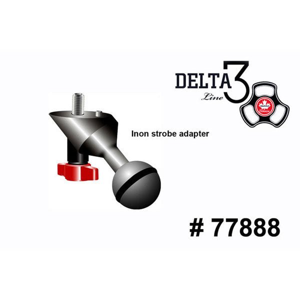 Aquatica 77888 TLC Delta 3 Ball Head Adapter for INON Strobes – Digital ...