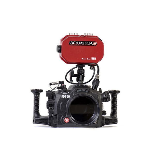 Aquatica 5HD Monitor to be used with housings with 1/2'' Accessory Bul ...