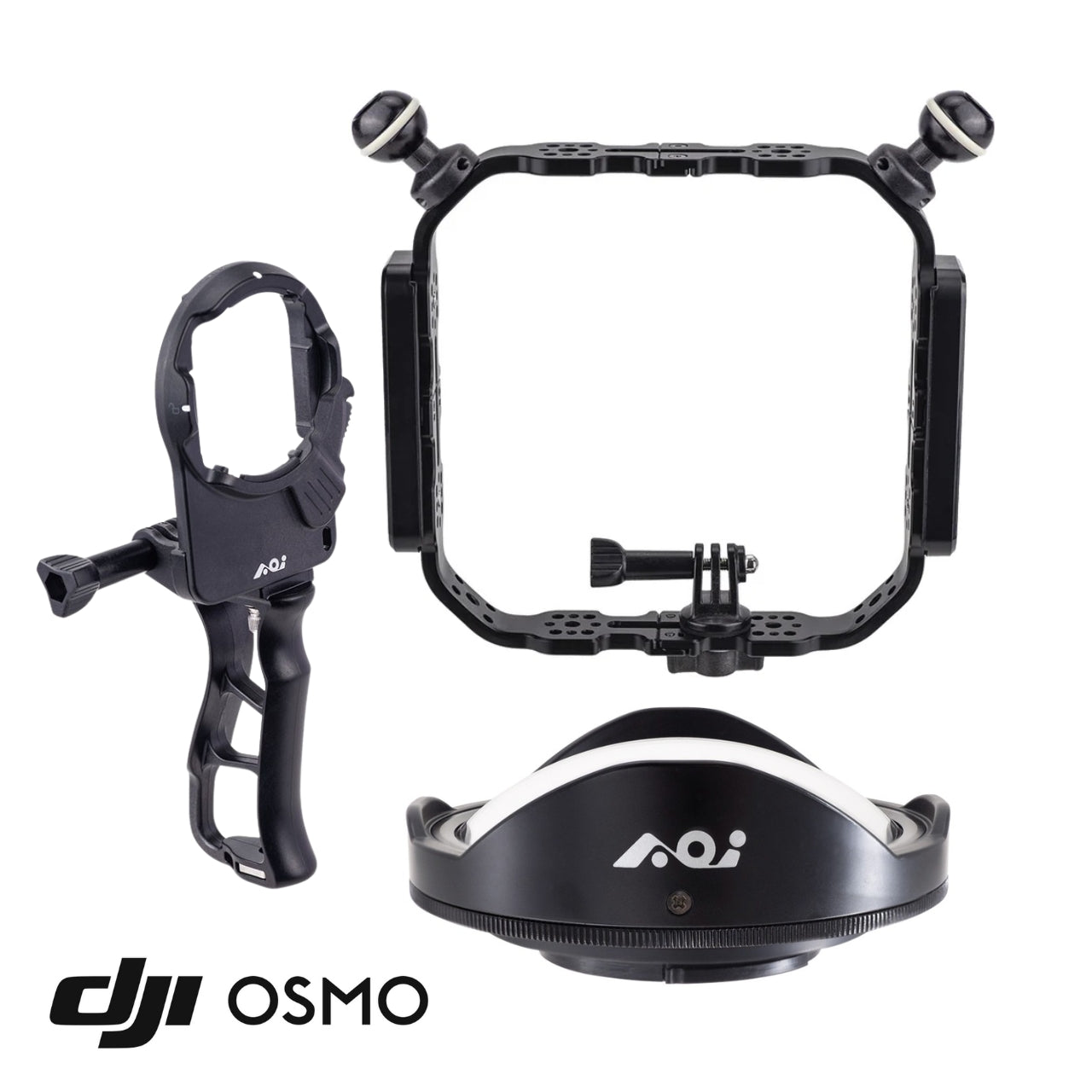AOI Compact Tray & Wide Angle Lens DJI Osmo Travel Kit – Digital Diver