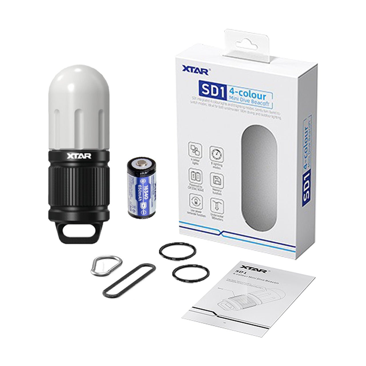 Mini Diving Beacon XTAR SD1 – Digital Diver