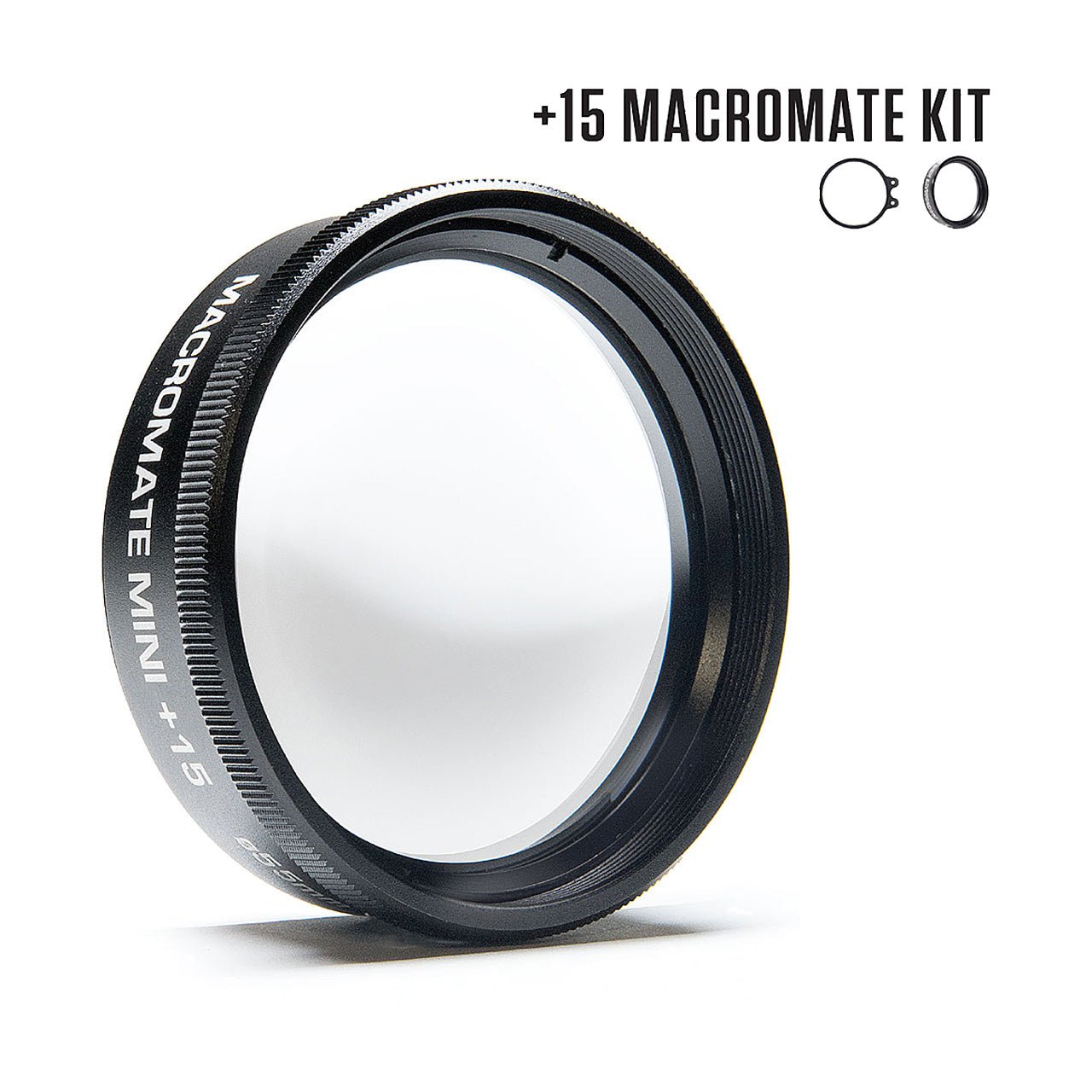 BACKSCATTER +15 MacroMate Mini Lens with 55mm Flip Mount for GoPro ...